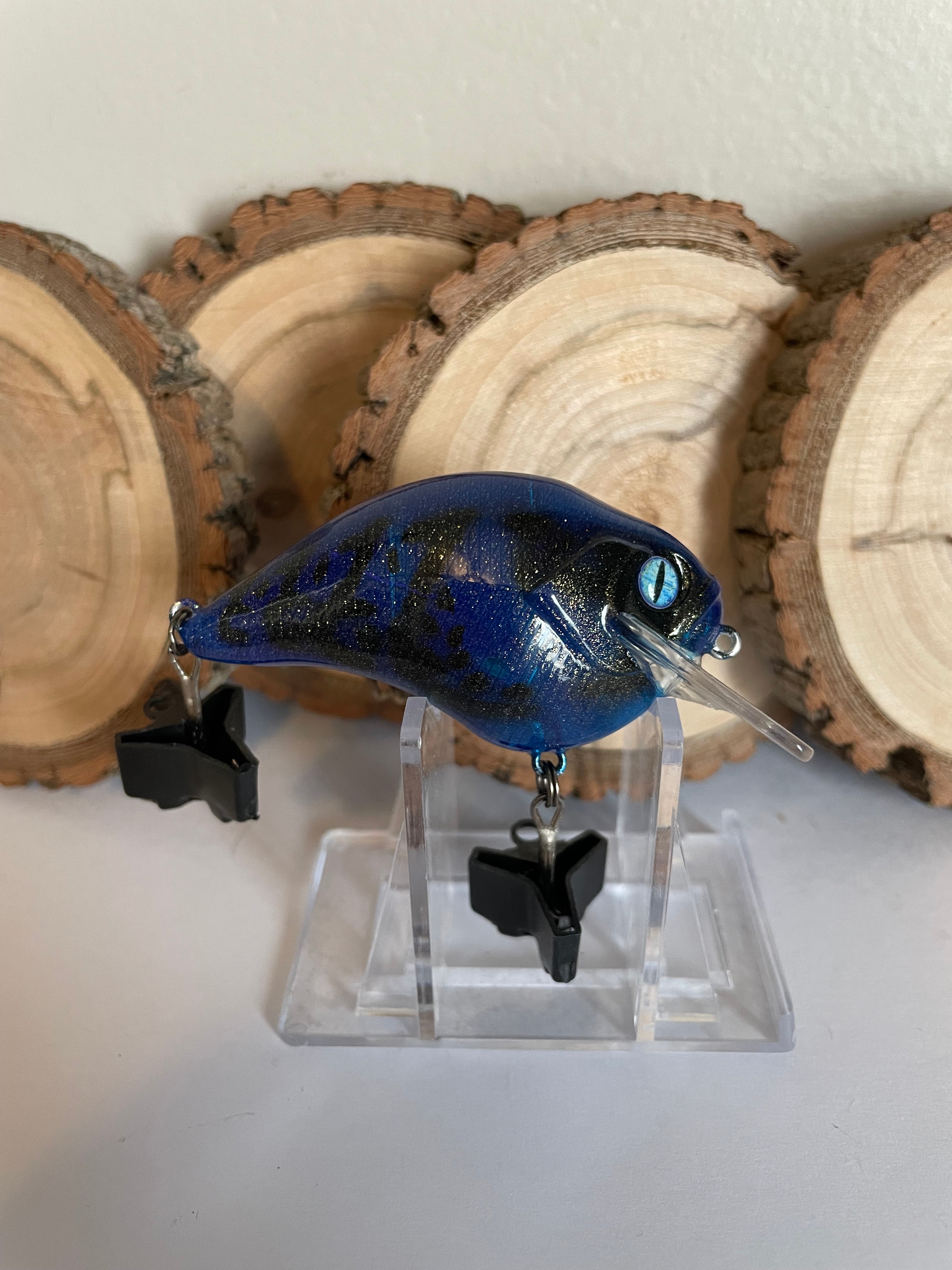 Tansparent Blue Craw-Tanker Cranks Jr – Full Box Baits